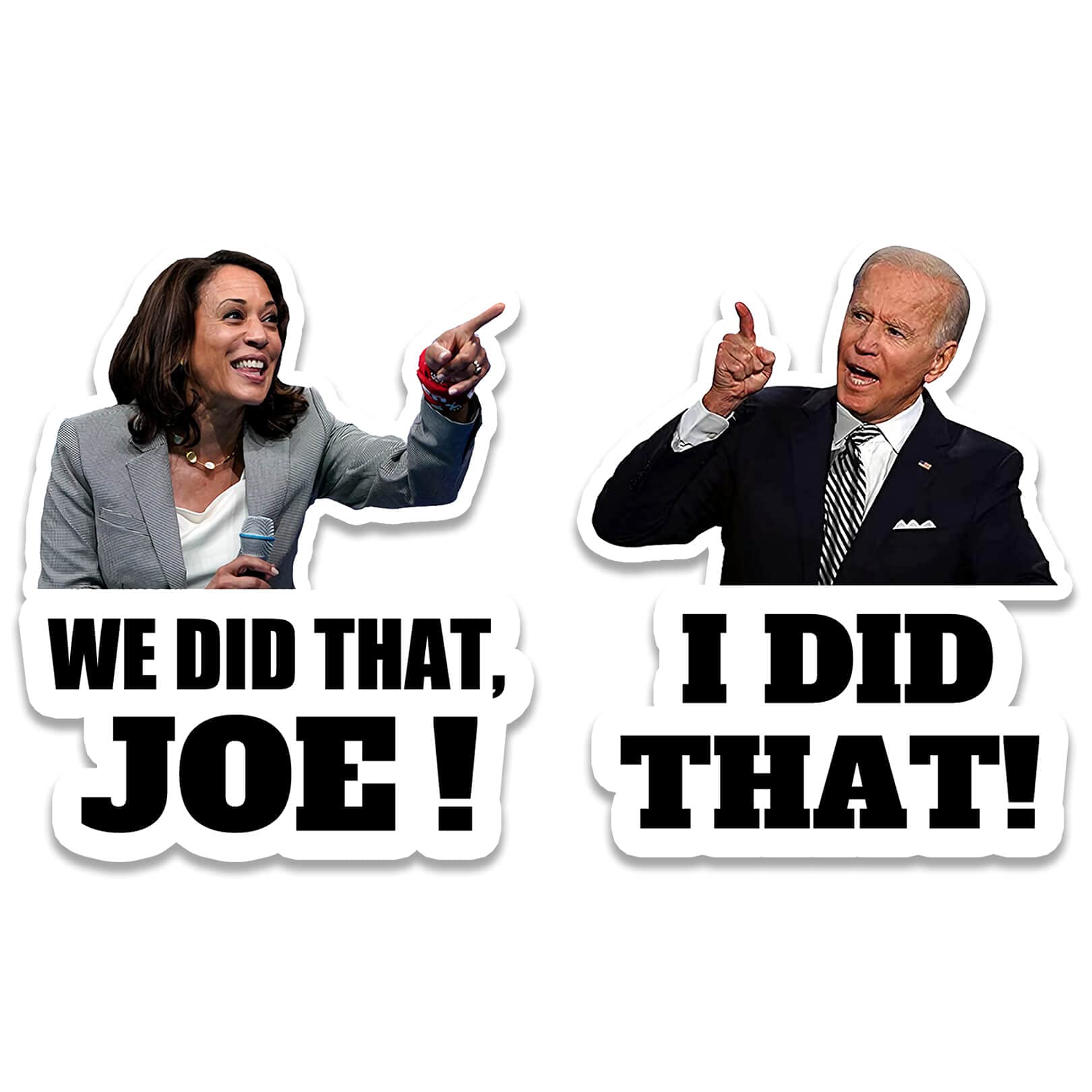 Joe Biden Carr Meme Joe Biden "i Did That" Meme Stickers 25pcs. Etsy