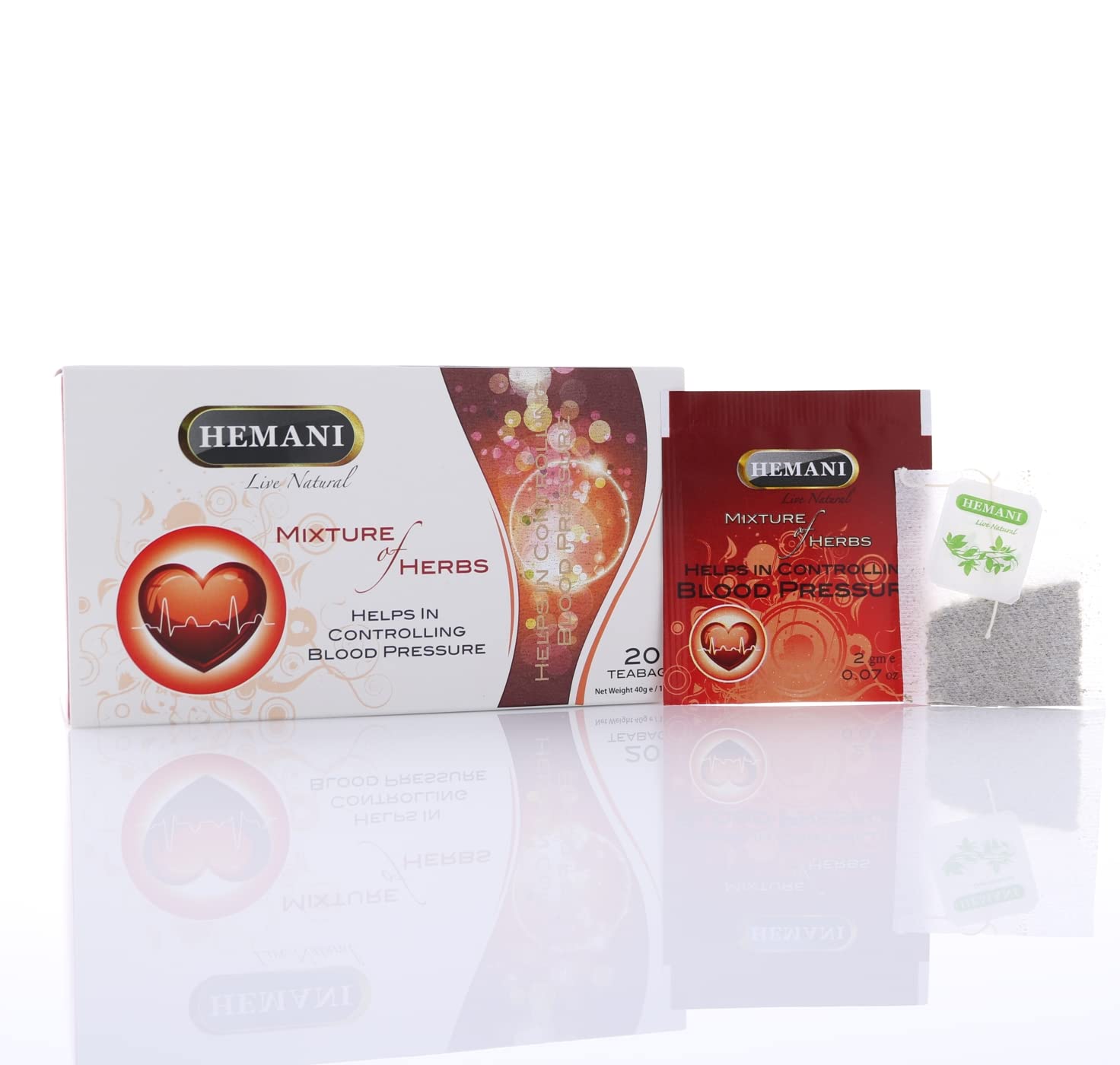 Amazon.com: Hemani Mixture of Herbs Tea - 20 Bags