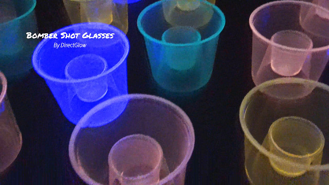 Watch DirectGlow 4oz Blacklight Soft Plastic Bomber Shot Cups on Amazon ...
