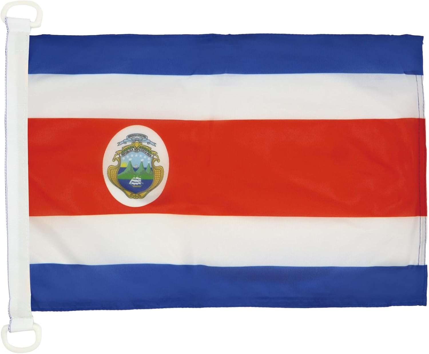 Amazon.com : Costa Rica NAUTICAL Flag 18'' x 12'' - Costa Rican flags ...