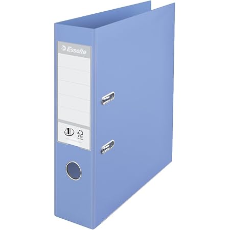 Esselte, Solea, A4, Lever Arch File, 75 mm Spine, 500 sheets Capacity ...