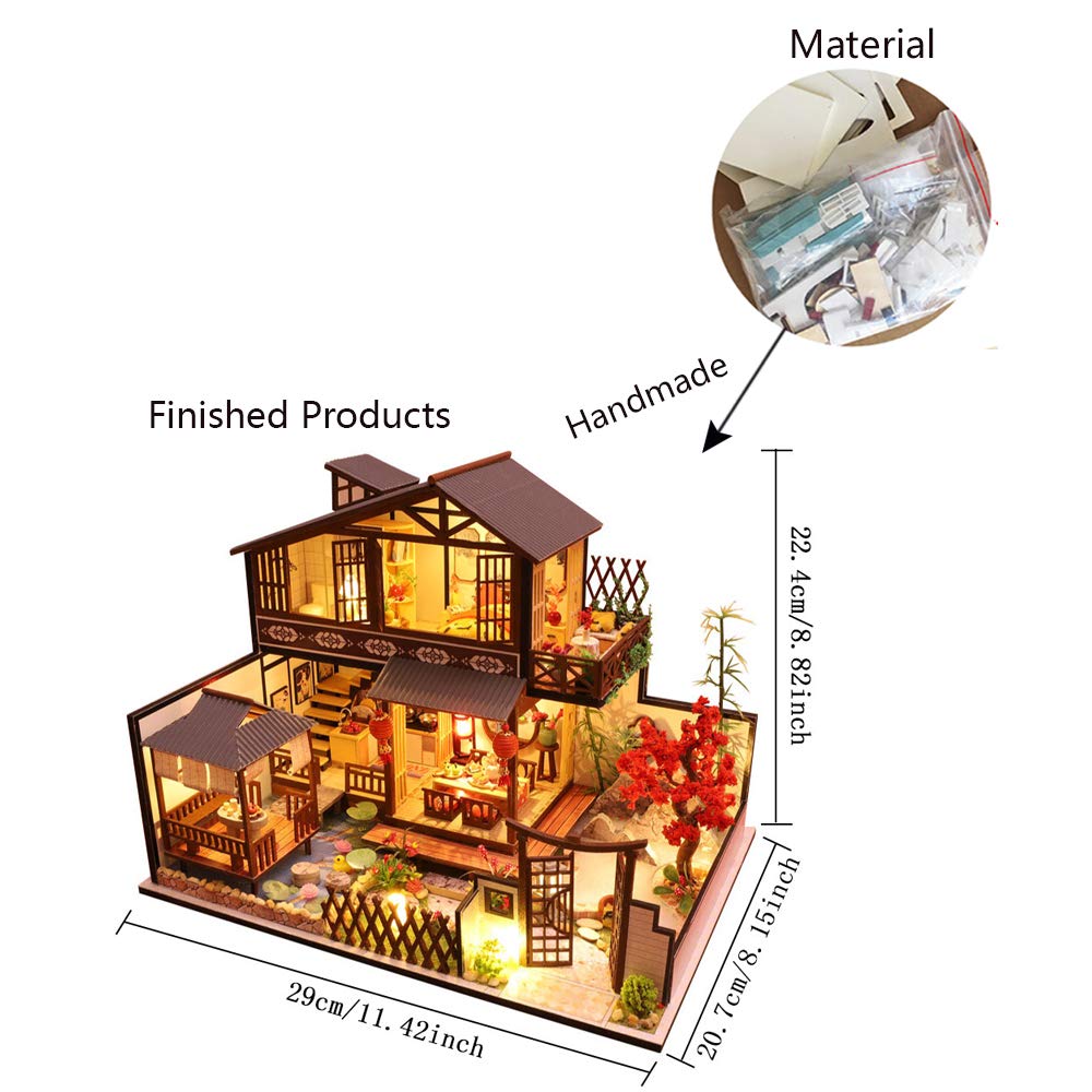 Japanese Paper Doll Houses Buy Cutebee DIY DollHouse Wooden Japanese
