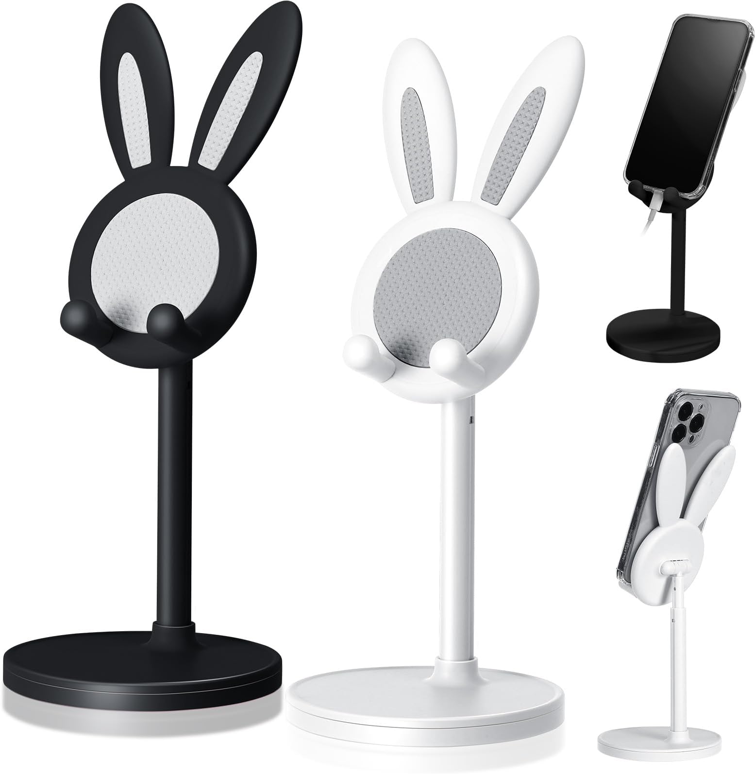 Amazon.com: Kathfly 2 Pack Cute Bunny Phone Stand, Angle Height ...