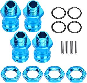 Amazon.com: SUNFECILI Wheel Hex Hub Adapter Extension Conversion, 4pcs ...