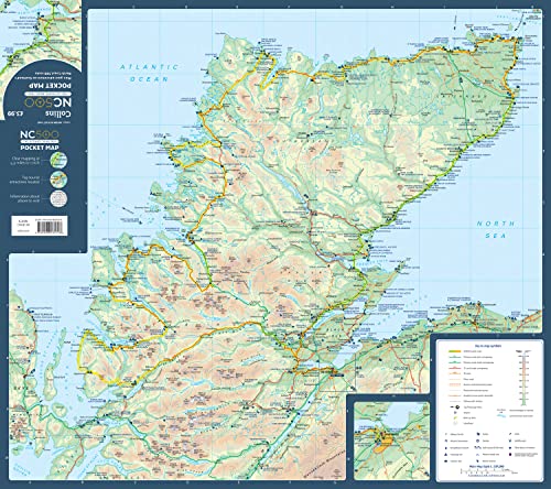 Snapklik.com : NC500 Pocket Map: Plan Your Adventure On Scotlands North ...
