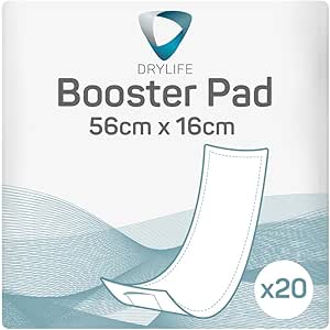 Drylife Rectangular Insert Booster Pads for Adding Extra Protection to ...