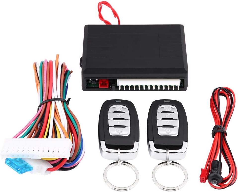 Amazon.com: Keyless Entry Car Kit Car Keyless Entry System Vehicle ...