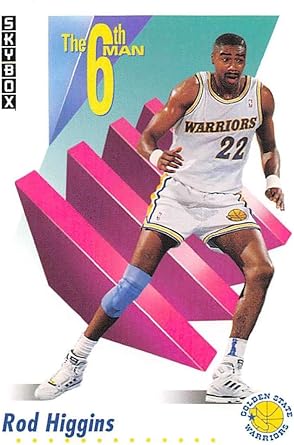 Amazon.com: 1991-92 SkyBox Basketball #440 Rod Higgins Golden State ...