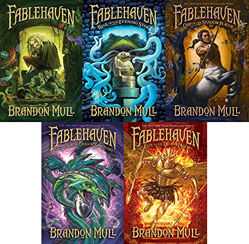 Five Volumes Of the Series Fablehaven: Brandon Mull: Amazon.com: Books