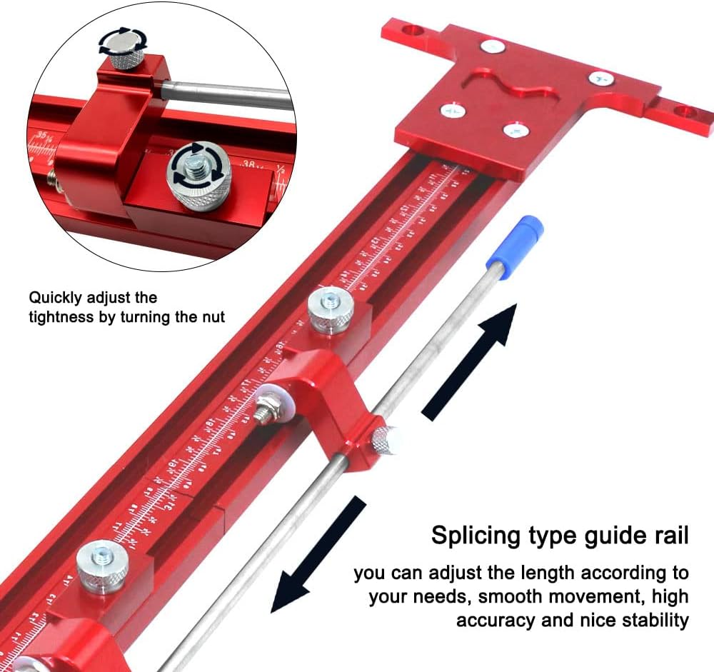 ADBEN Woodworking Parallel Guide Rail System for Electric Circular Saws ...