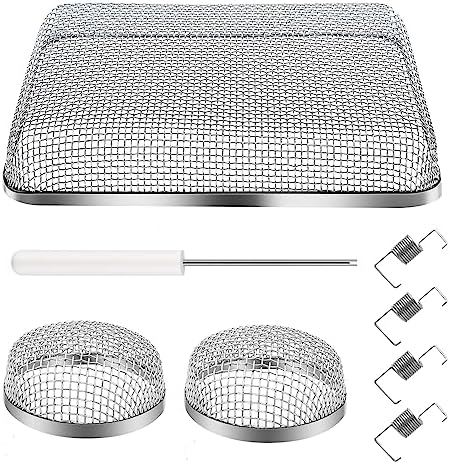 Amazon.com: Inborntrait RV Vent Screens for Stainless Steel Mesh ...