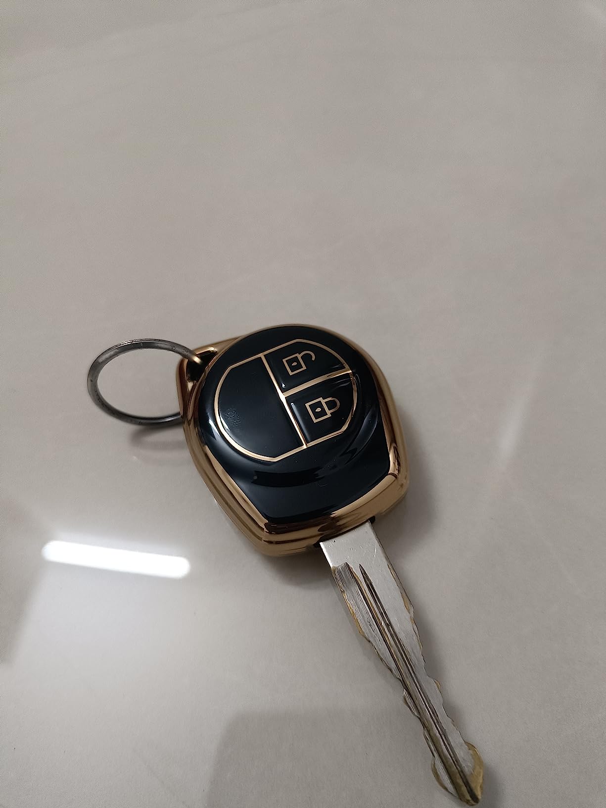 ABUNDANCE Key Replacement Shell(Fob)With Tpu Key Protection Cover ...