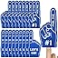 Amazon.com: Sinmoe 24 Pcs Mini Foam Finger Baseball Fan Mini Foam ...