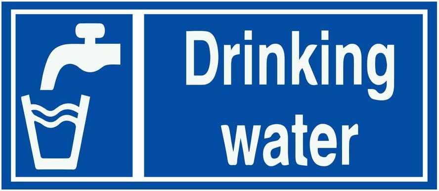 999Store office supplies sunboard drinking water sticker signage sign ...