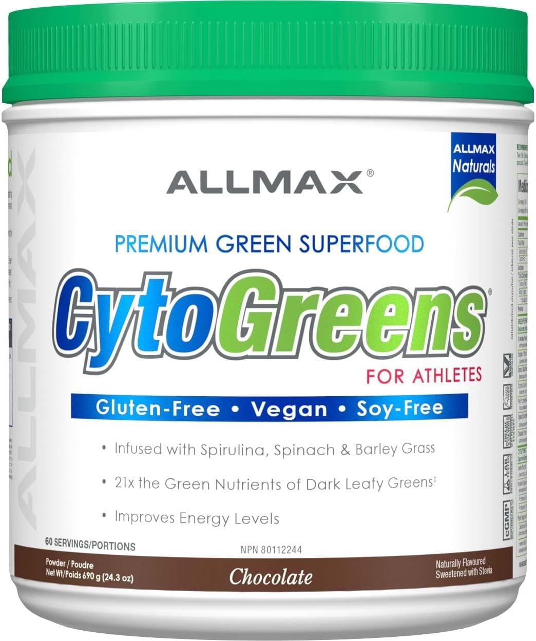 CytoGreens - Chocolate - 60 serving, 690-gram : Amazon.ca: Health ...