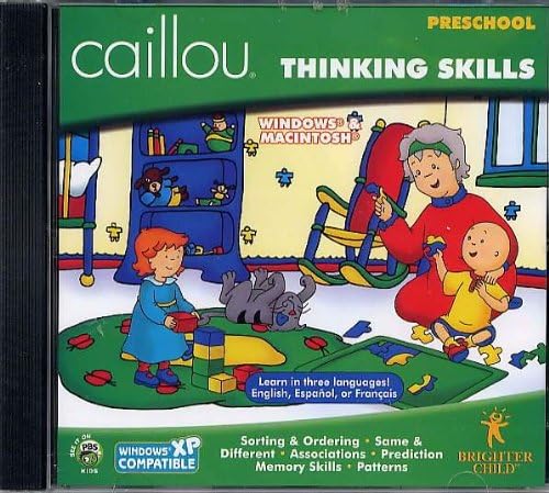 Amazon.com: Caillou Thinking Skills Games