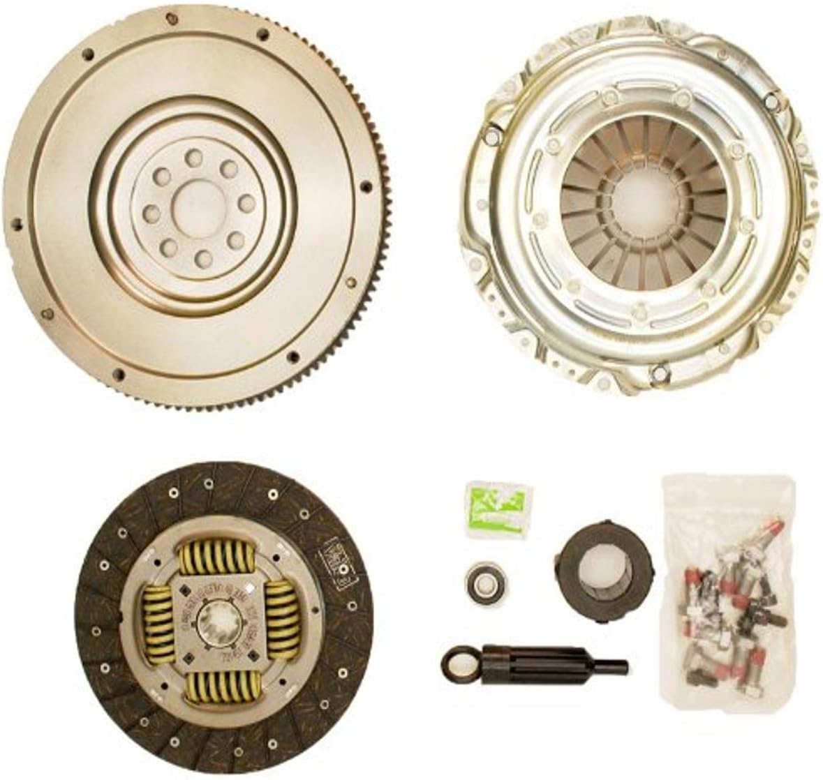 Amazon.com: Valeo 52285616 Solid Flywheel Clutch Conversion Kit ...