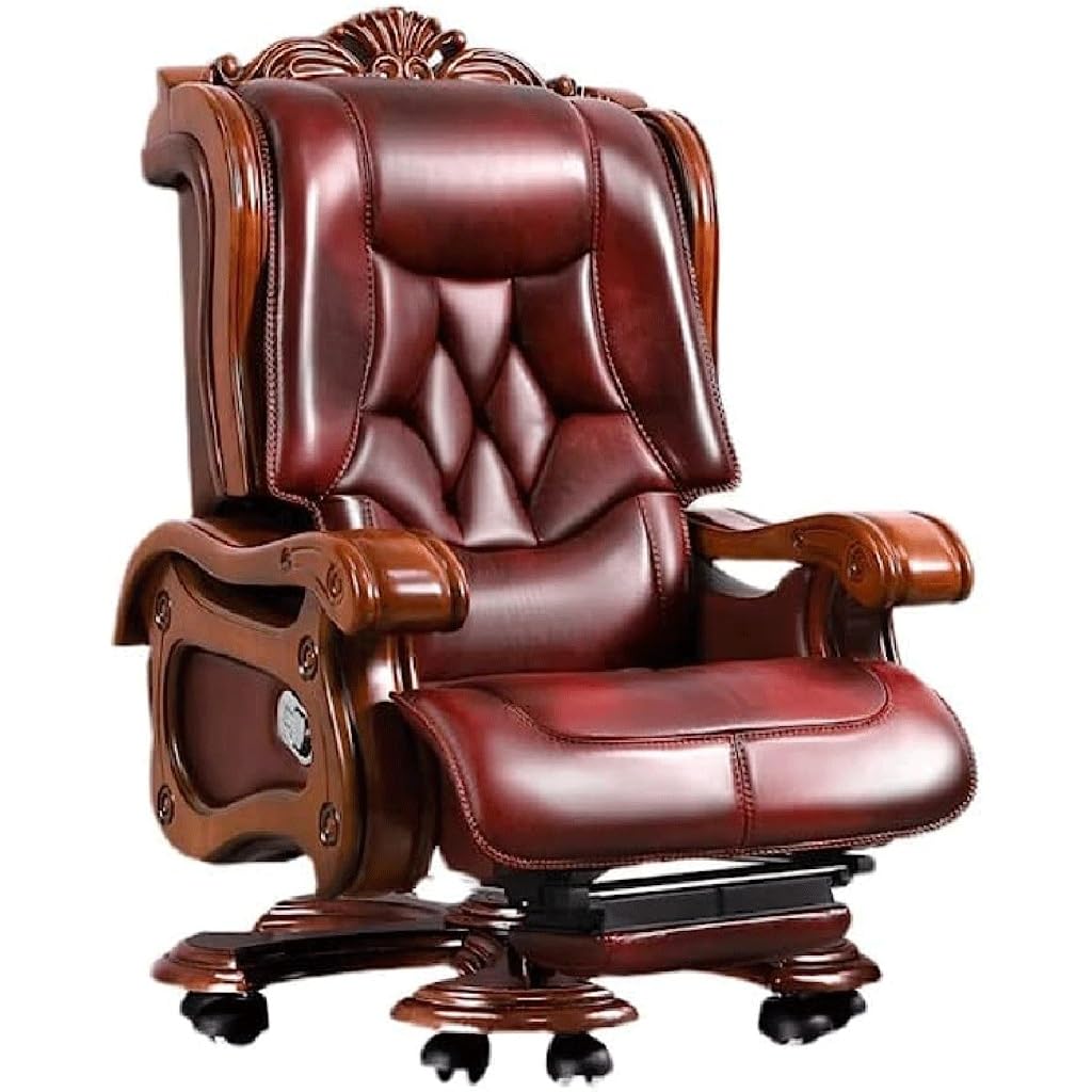 Amazon.com: ZUIAI Recliner Leather Big Manager Big Shift Chair Home ...