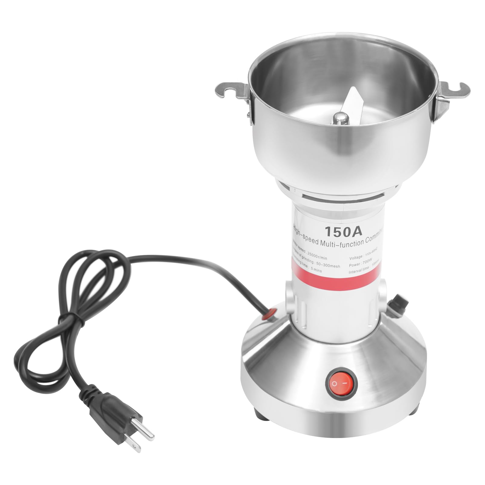 Wheat Grinder Flour Mill Grinder Electric Commercial Ing Machine 3000W ...