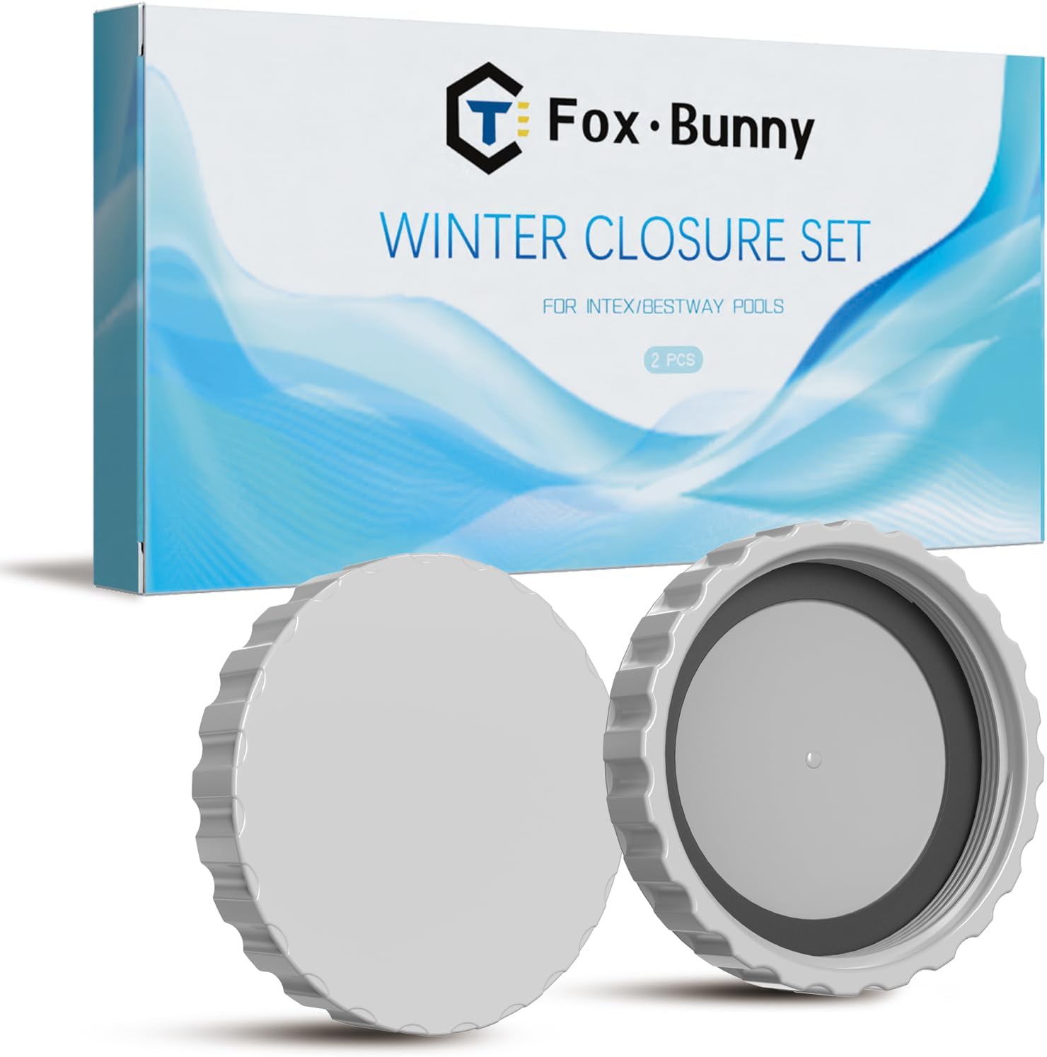 Amazon.com : Fox·Bunny 2Pcs Winter Plug Set for Intex and Bestway Pools ...