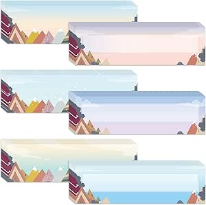 Amazon.com: Ctosree 60 Pcs Moving Mountains Name Tags Labels Moving ...