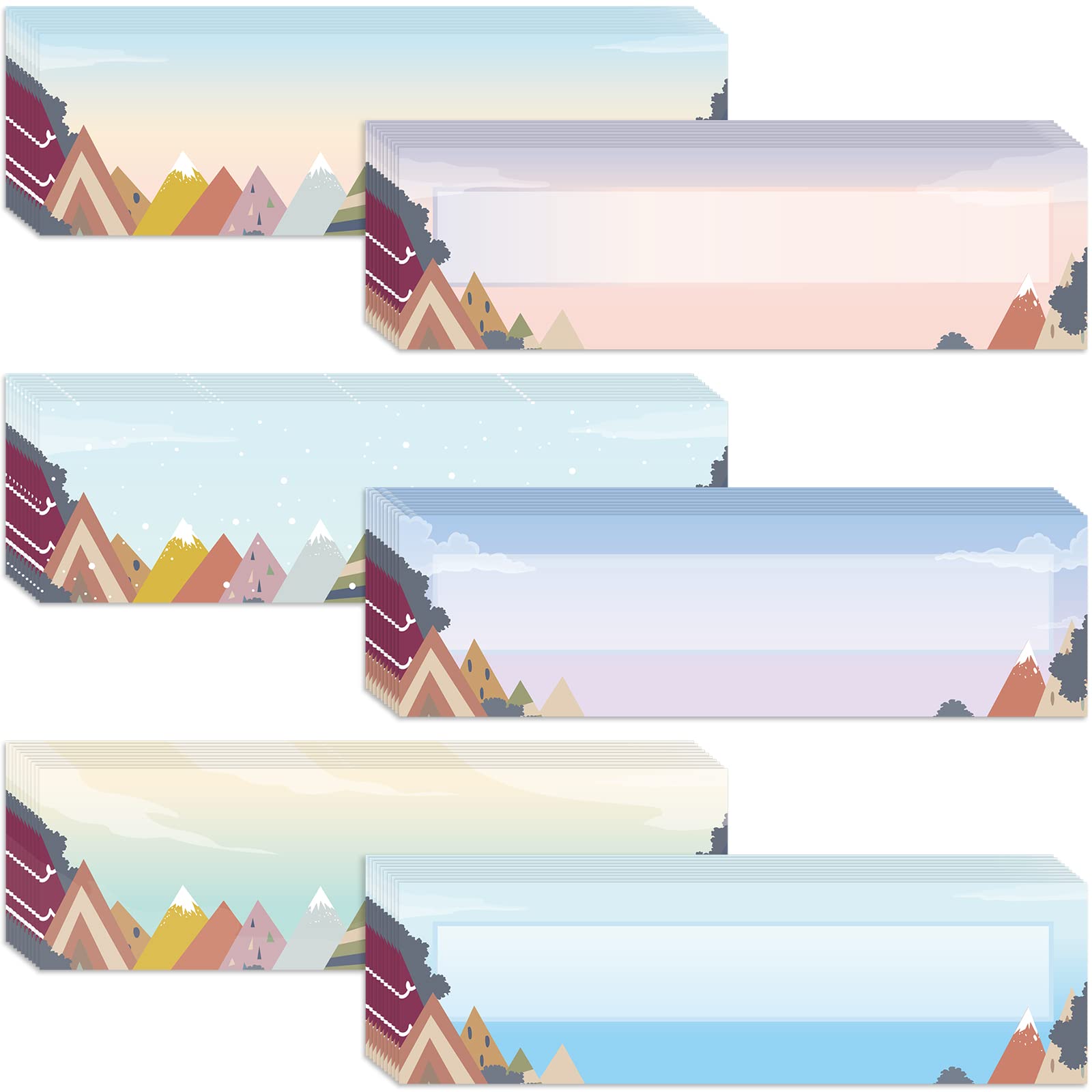 Snapklik.com : Name Tags, 60 Pcs Moving Mountains, Classroom Decor ...