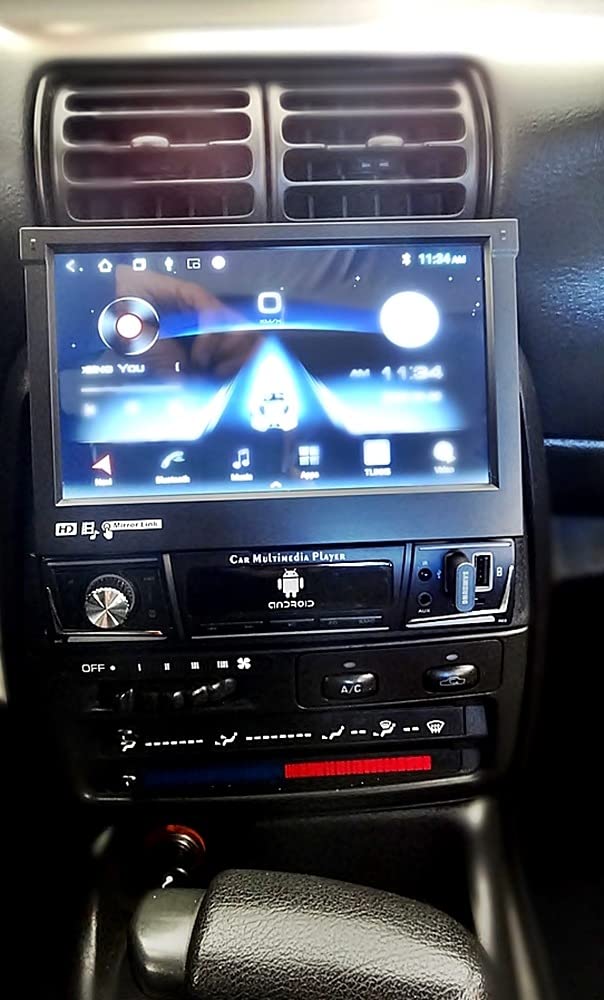 $19/mo - Finance Single Din Touchscreen Car Stereo Wireless CarPlay ...