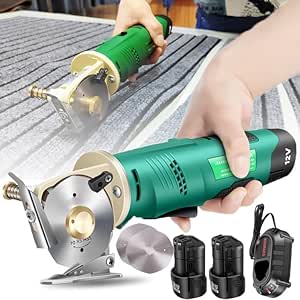 Amazon.com: Handheld Electric Rotary Scissors(4000mah Lithium Battery ...