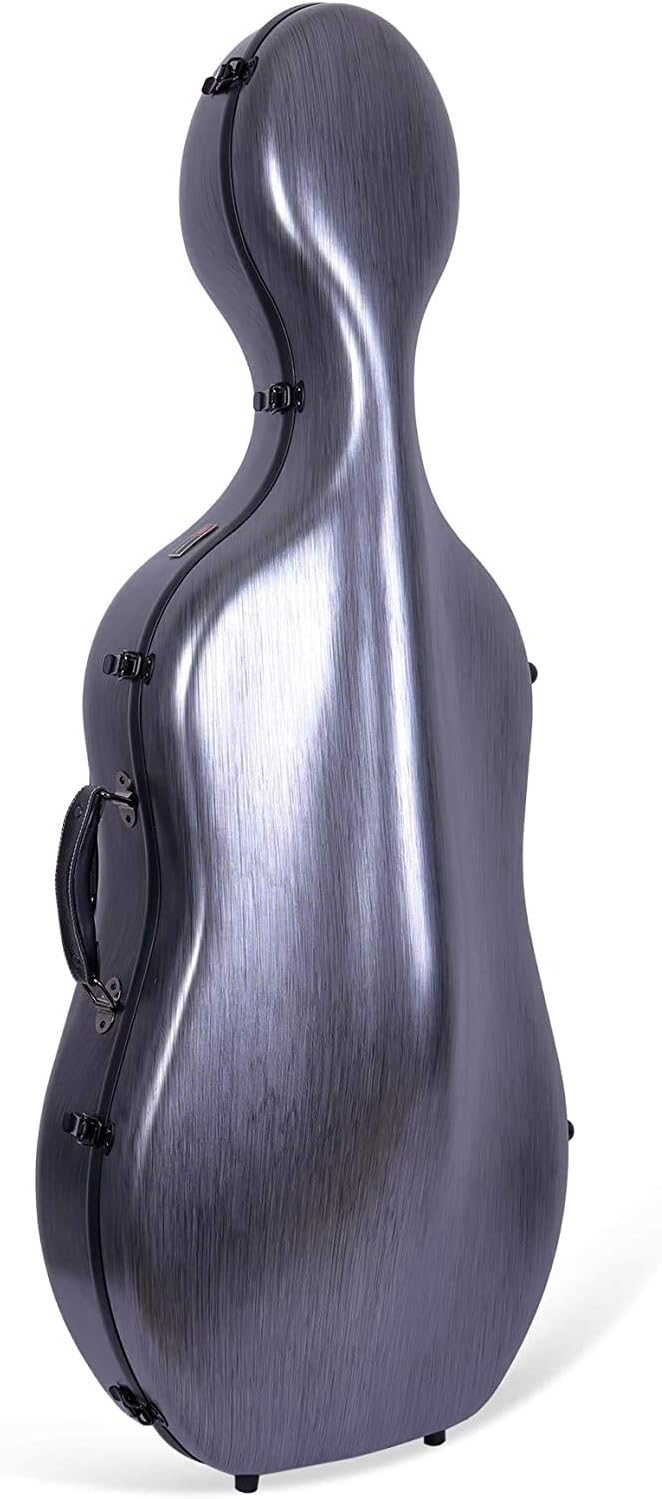 Amazon.com: Crossrock Cello Case 4/4 Size, Lightweight Poly Carbon ...