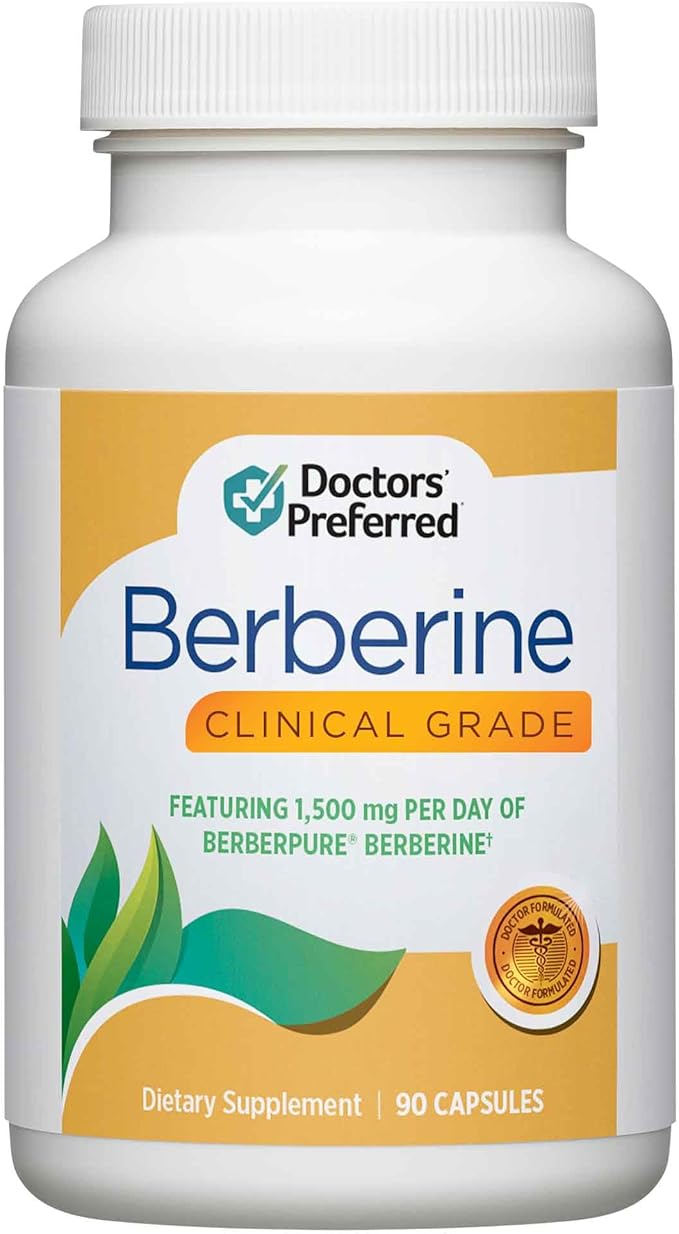 Amazon.com: DOCTORS' PREFERRED Berberine Clinical Grade Supplement ...