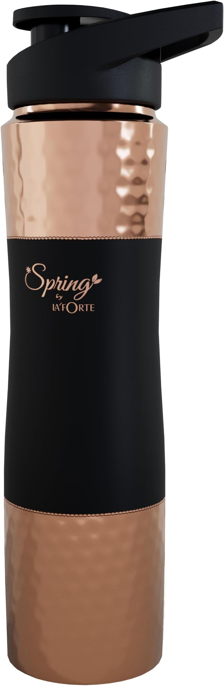 Amazon.com: Spring Pure Copper Water Bottle with Flip top Shaker Lid ...