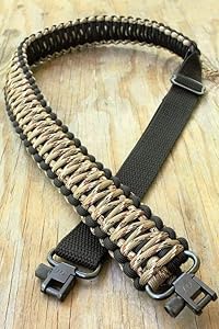 Amazon.com : Precision hunting Adjustable Paracord Rifle Gun Sling ...