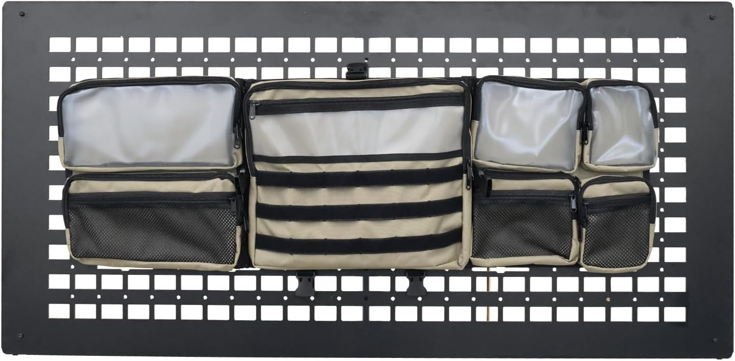 Amazon.com: Broaddict Molle Panel Organizer For Multi-Size Molle, 4-In ...