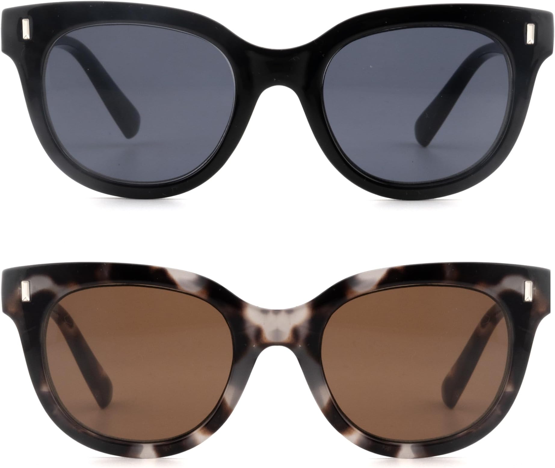 Amazon.com: zooxsky 2 Pack Reading Sunglasses for Women Classic Reader ...