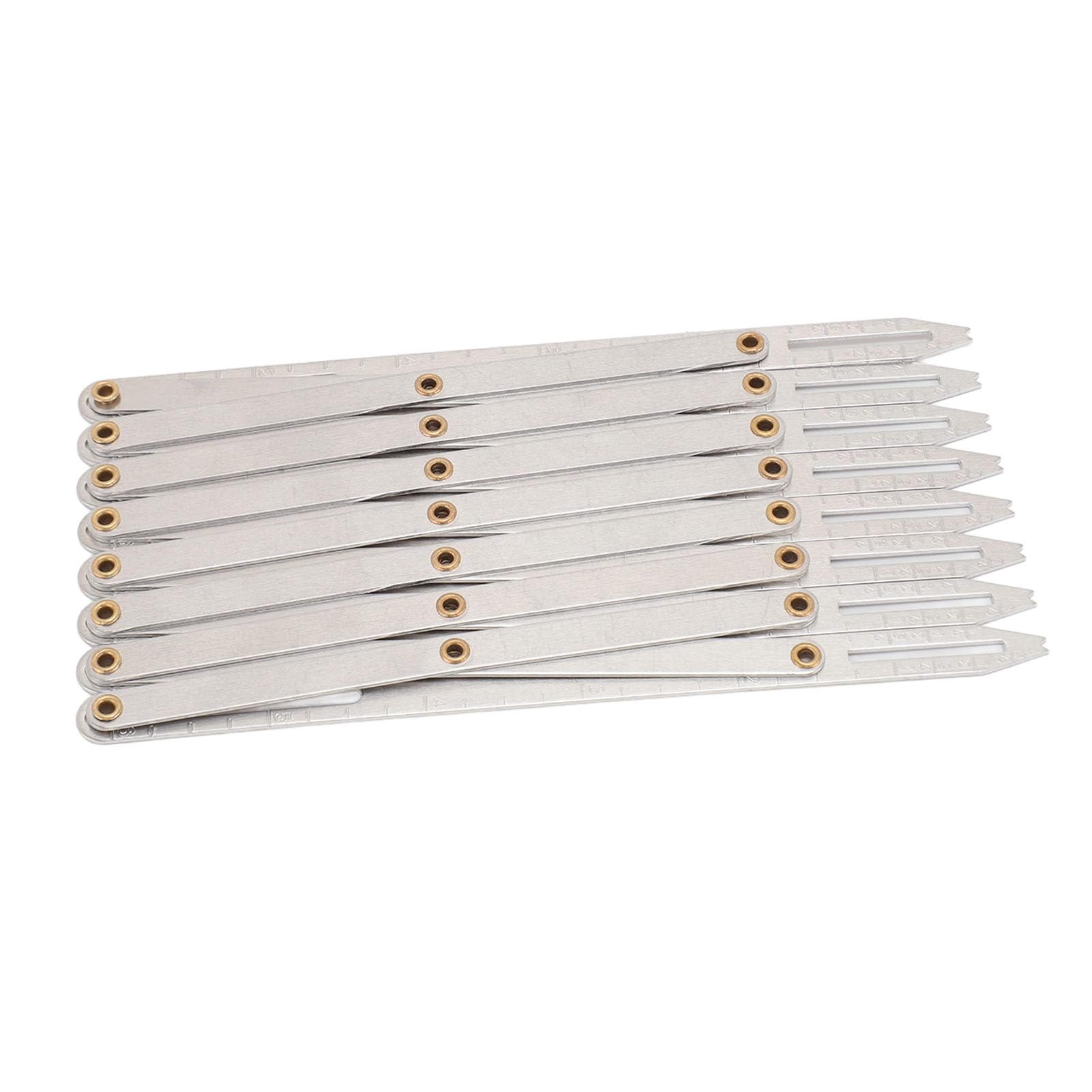 Sewing Crafts Gauge Aluminum Expanding Sewing Gauge - Button Spacing ...