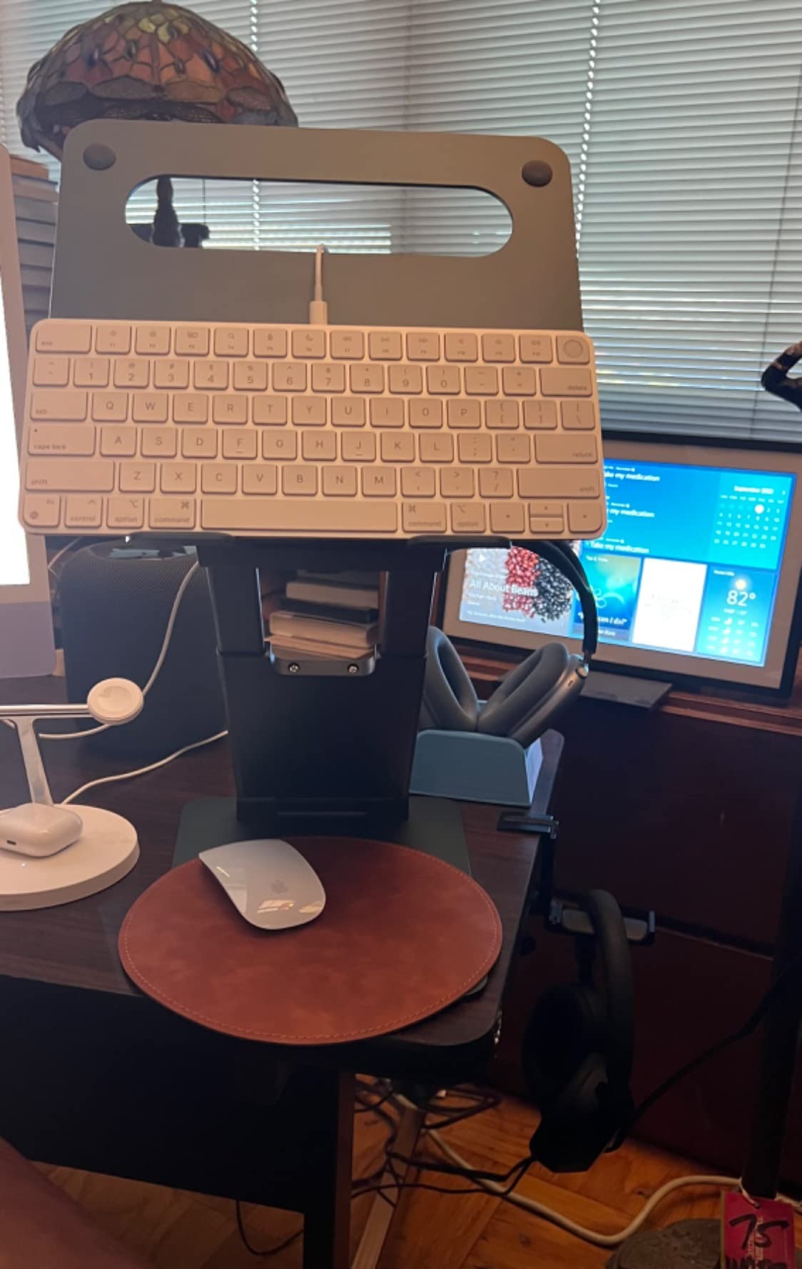 $15/mo - Finance Ergonomic Laptop Stand for Desk, Adjustable Height up ...