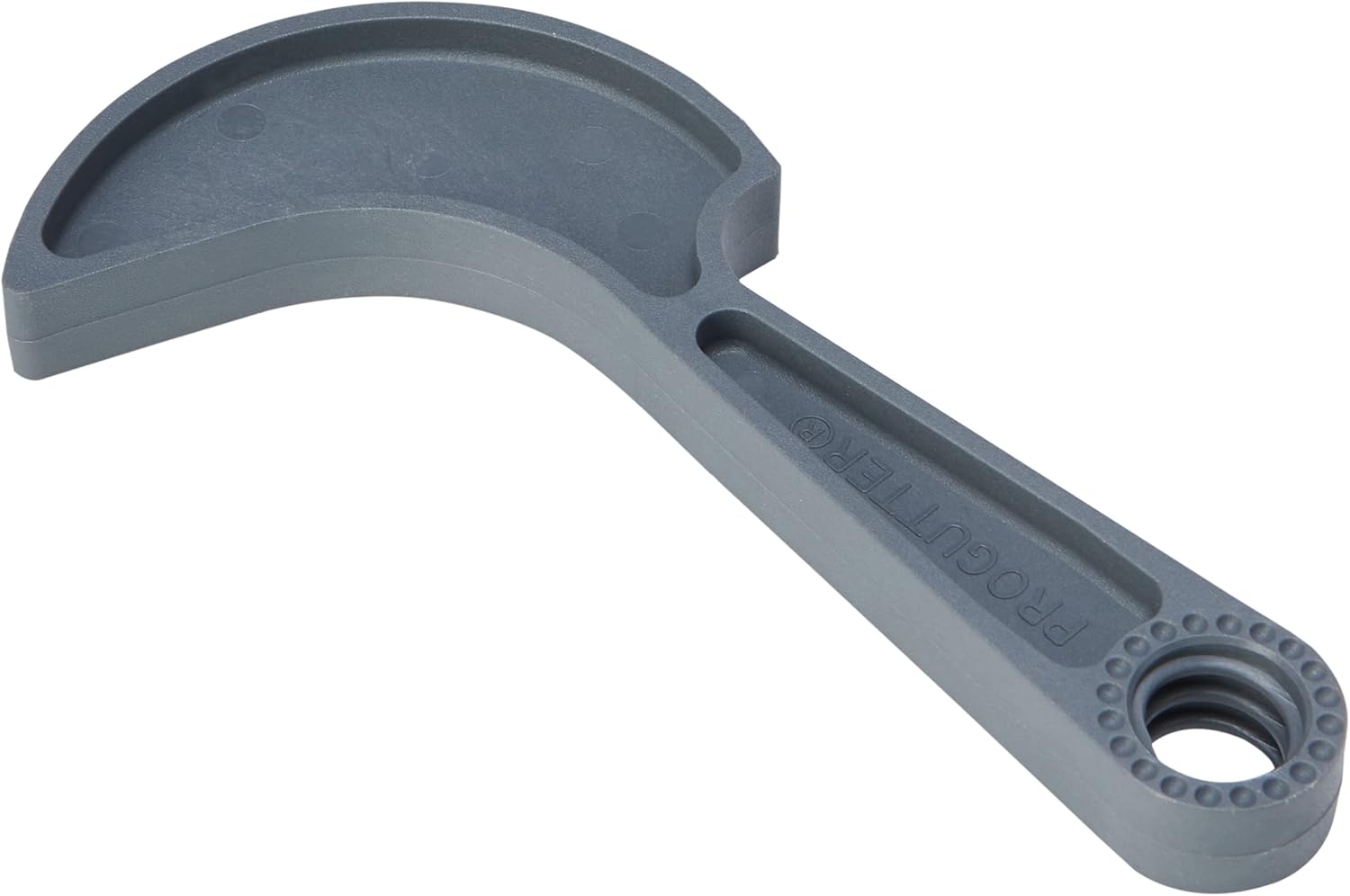 PROGUTTER 3603 half round gutter cleaning scraper, Grey, 21.0 cm*14.0 ...