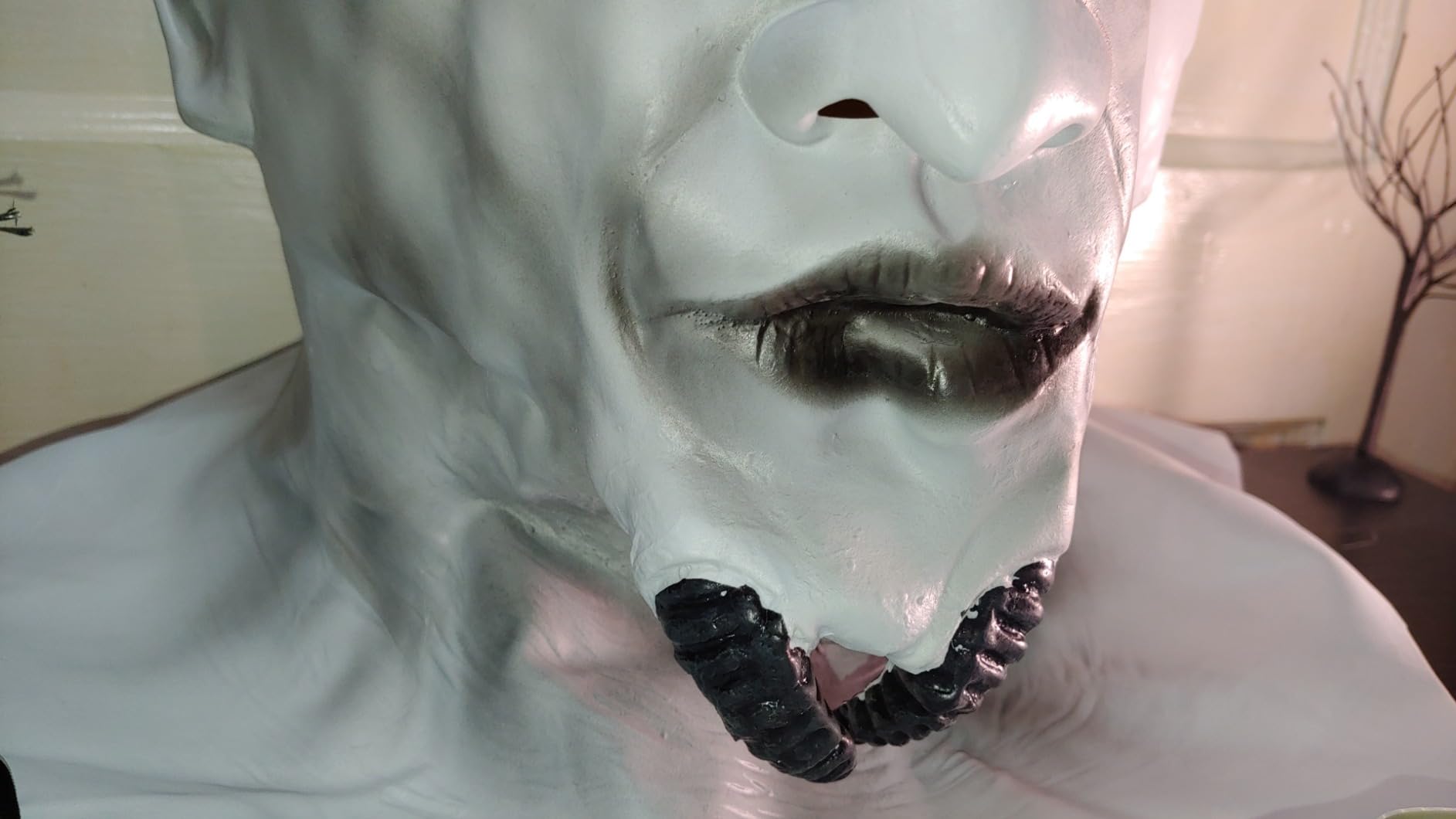 Amazon.com: Pigmiss Sin Of Pride Superbia Mask Full Head Latex Scary ...