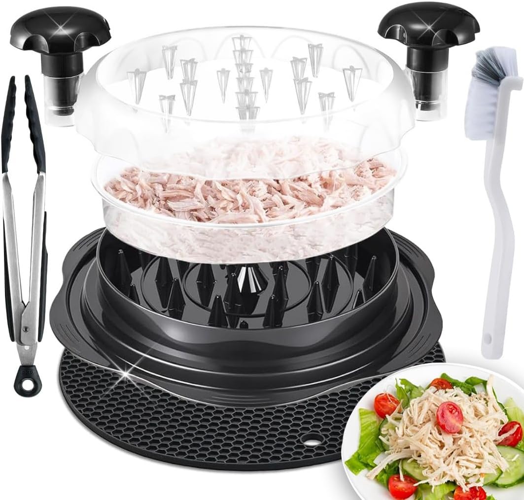Amazon.com: AIZAHCHI Large Chicken Shredder Tool Twist Equipped with ...