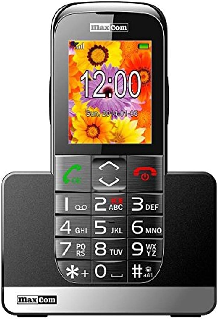 Maxcom Comfort MM720 Big Button Dual Sim UK SIM-Free 2G Mobile Phone ...