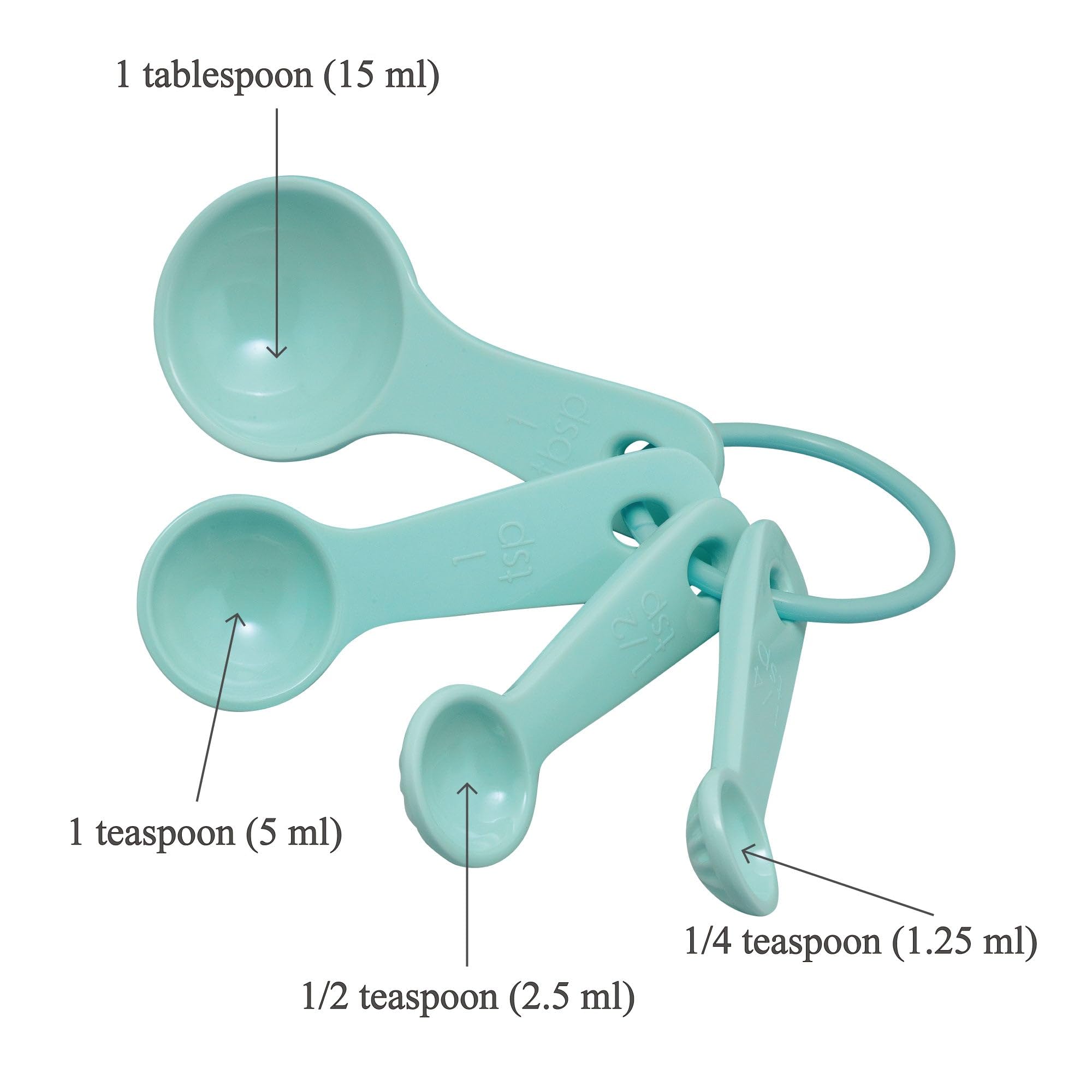Snapklik.com : UPware 4-Piece Multi-Purpose Liquid And Dry Melamine ...