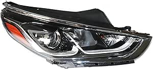 Amazon.com: QUSKLISU Front Headlight, for Hyundai Sonata 2018 2019 ...
