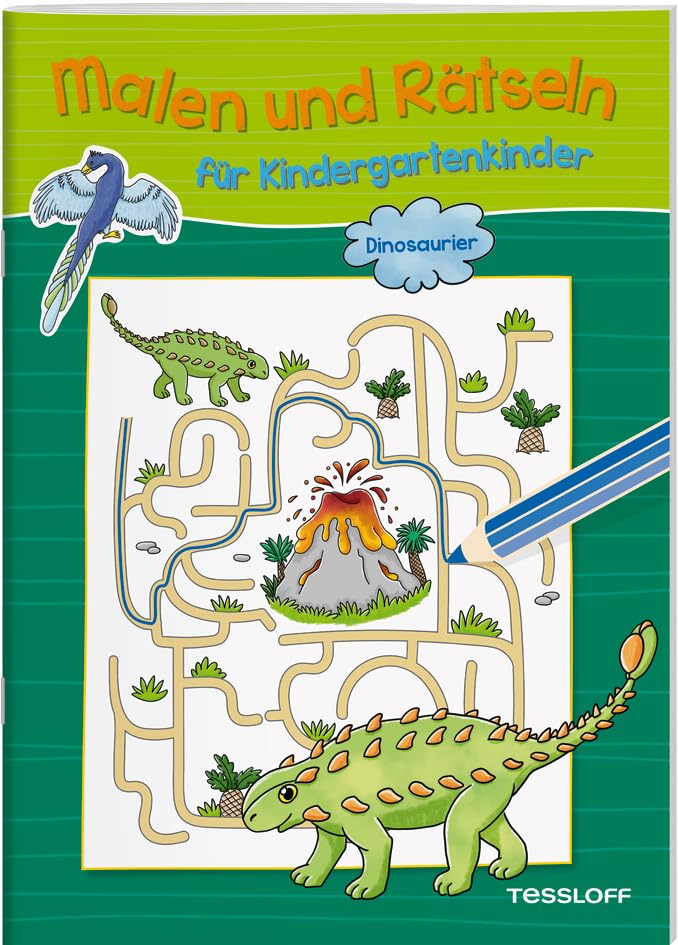 Dinosaurier Ratsel Fur Kinder 4 Jahre