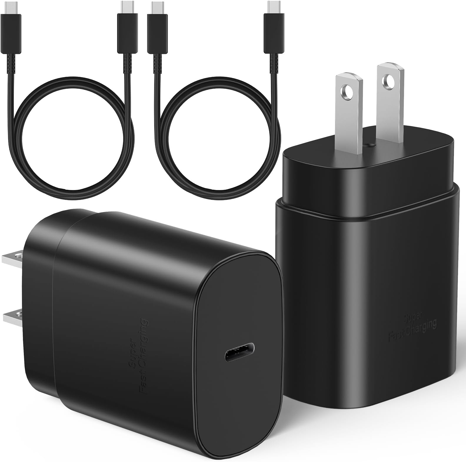 Amazon.com: Type C Charger 20W Super Fast USB C Charger Block with 6FT ...