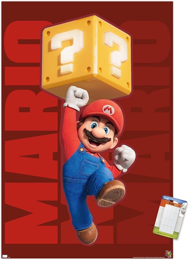 Amazon.com: Trends International The Super Mario Bros. Movie - Mario ...