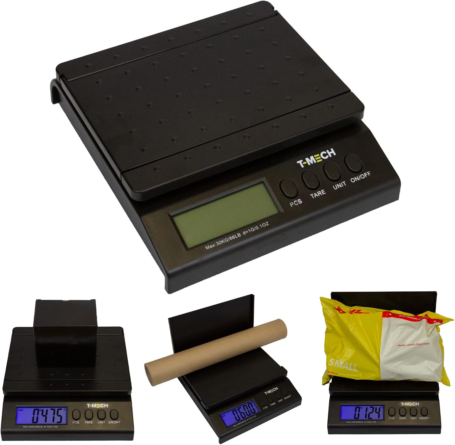 ABCON POSTSHIP Digital 20kg 44lb - from 1g Increments - Black Letter ...