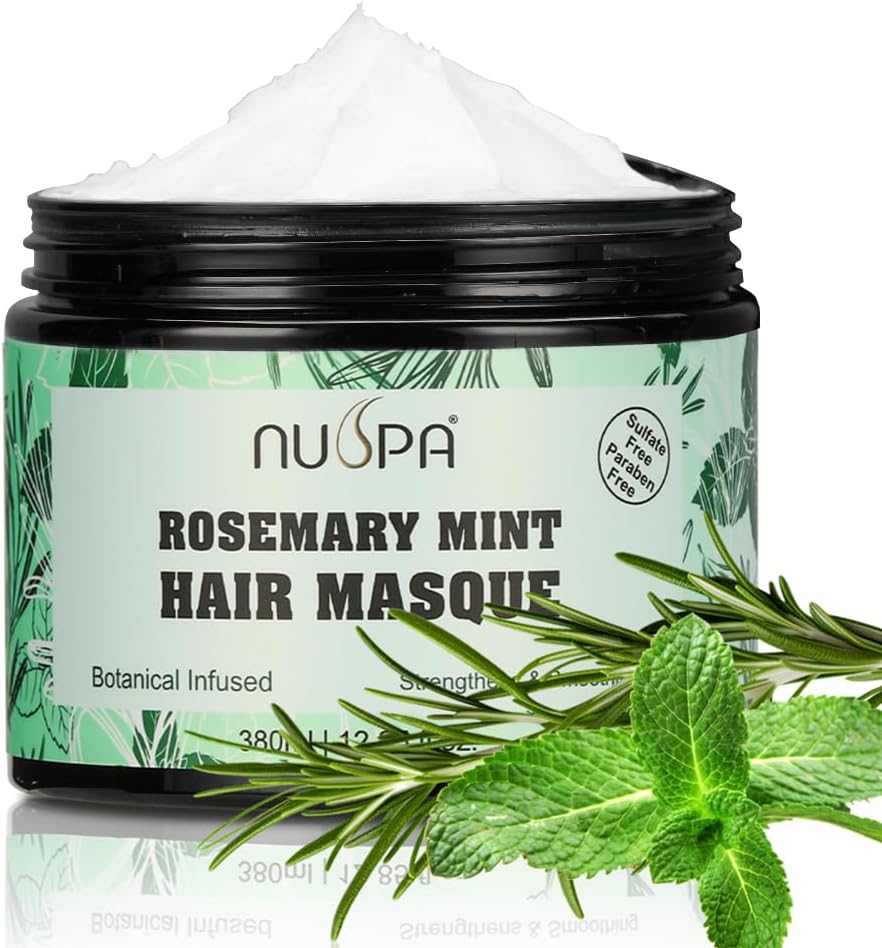 Amazon.com: Mielle Organics Rosemary Mint Strengthening Hair Mask for ...