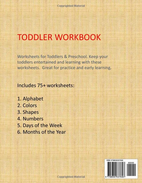 Snapklik.com : TODDLER WORKBOOK