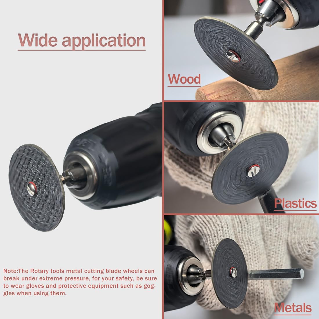 Cut Off Wheels 60Pcs 1-1/4" Cutting Wheels For Dremel - Fiberglass ...