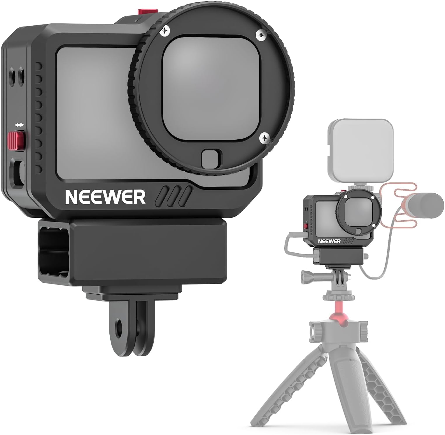 Amazon.com : NEEWER Hero 12 11 10 9 Video Cage Kit, Aluminum Housing ...